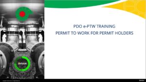 PDO E Permit to Work PTW Holder – KG LMS
